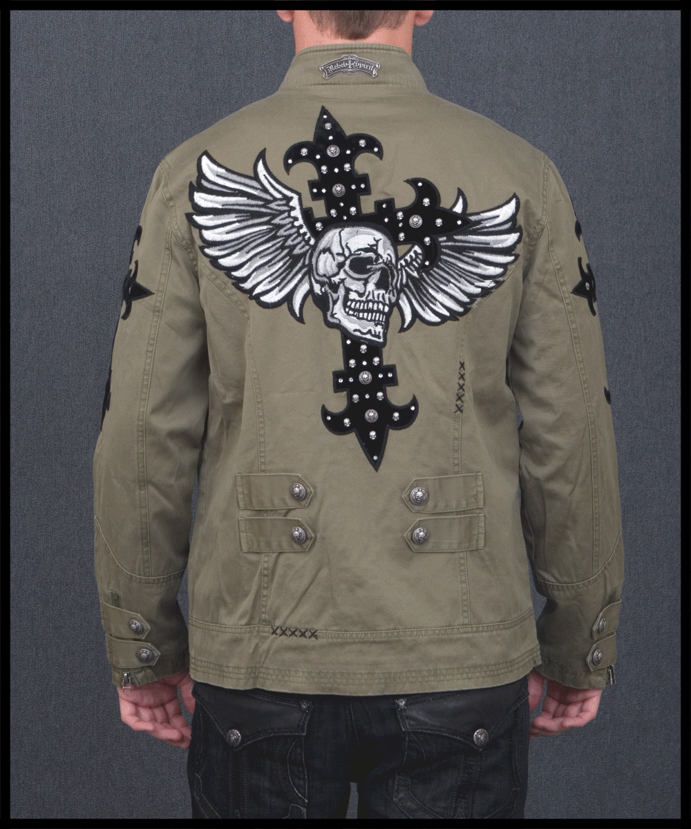 Rebel Spirit - Куртка мужская - MJK197-OLV - MJK197-OLV – купити за ...